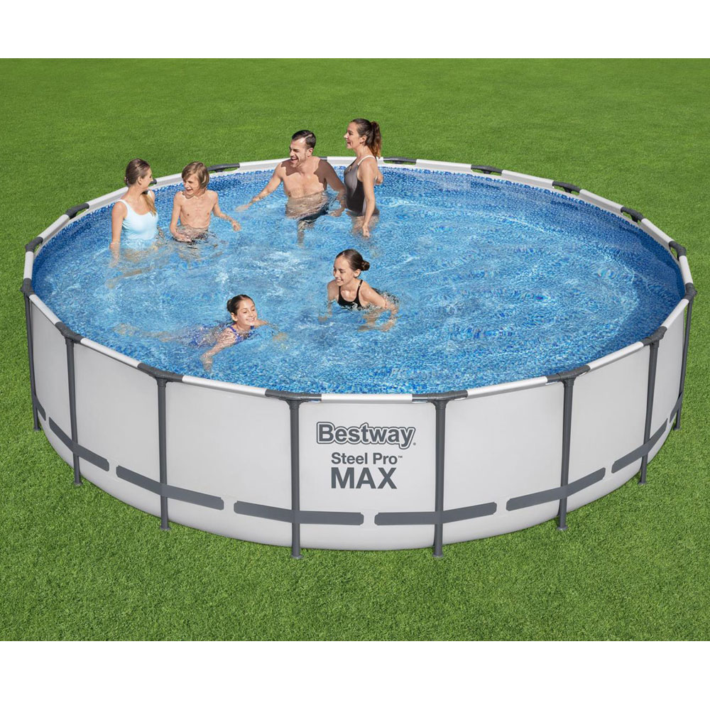 Bestway Power Steel Pool 56462 - 549x122cm Set inkl. Pumpe