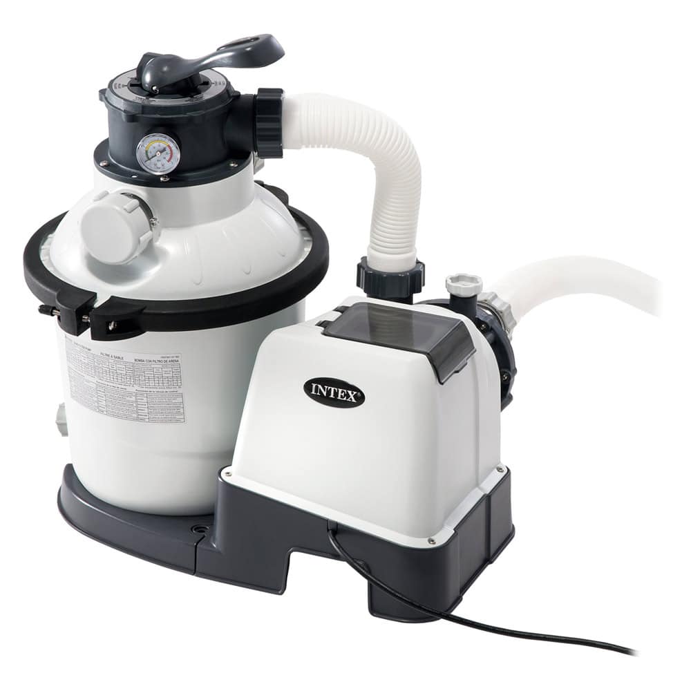 Intex Graphite Frame Pool 26384 - 478x124cm Set inkl. Sandfilter