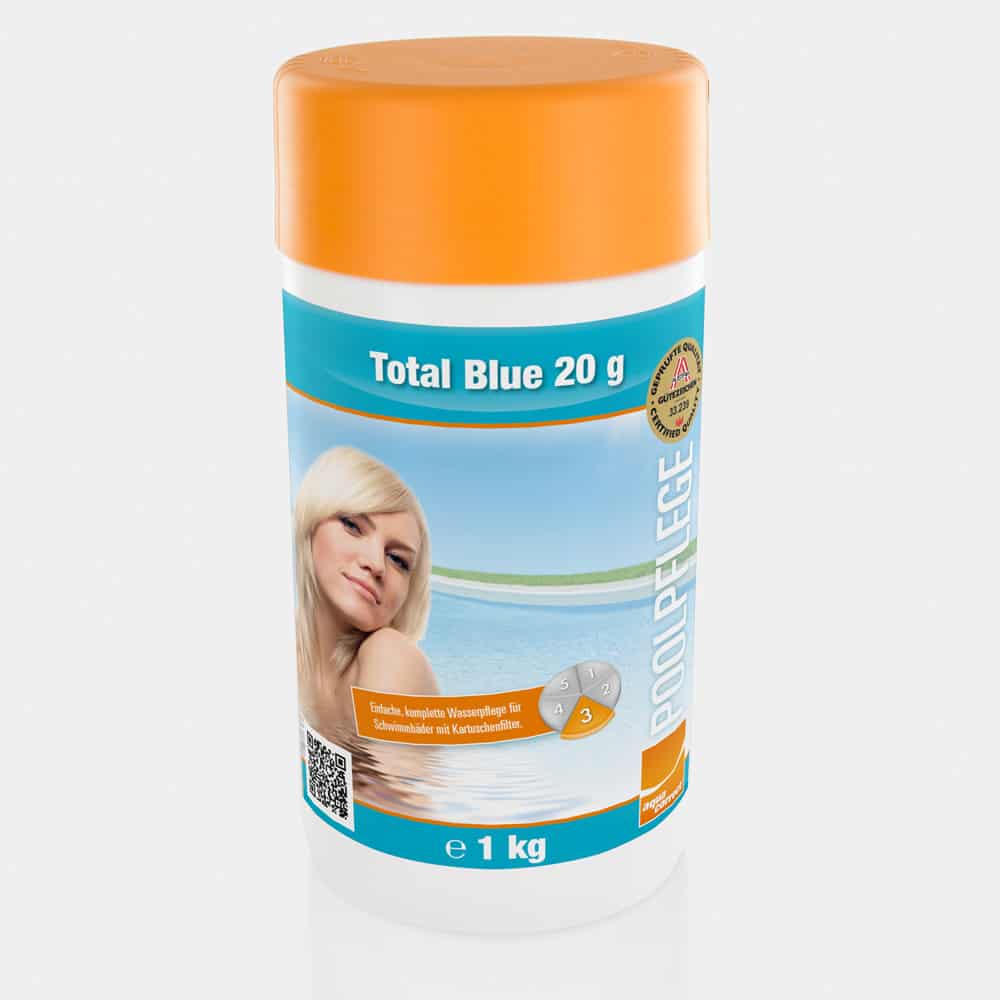 Steinbach Total Blue Multitabs 1kg - je 20g | Poolpanda