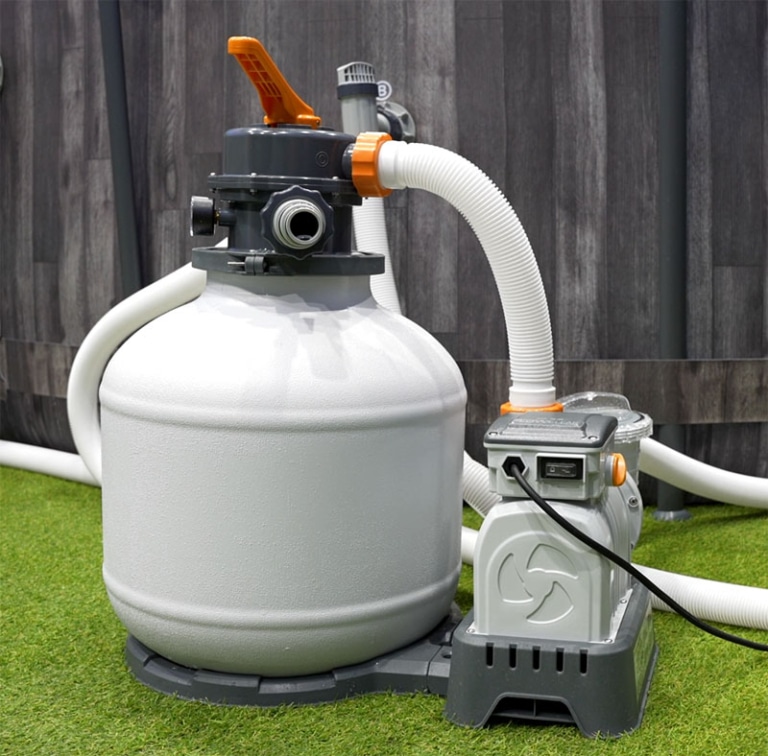 Pool mit Sandfilteranlage - fertig konfigurierte und optimiere Sets