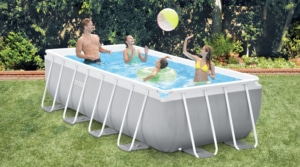 Intex Pool 4 x 2m | rechteckig | inklusive Pumpe