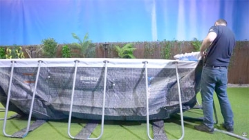 Ein ovaler Pool von Intex und Bestway für die neue Poolsaison